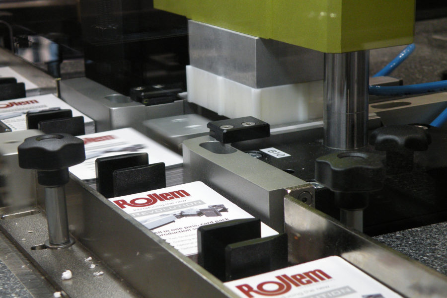 Card Pack Slitting Production Machines - Rollem USA